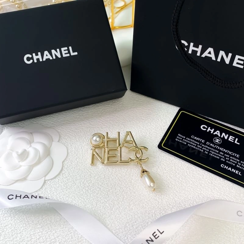 Real Chanel Brooches