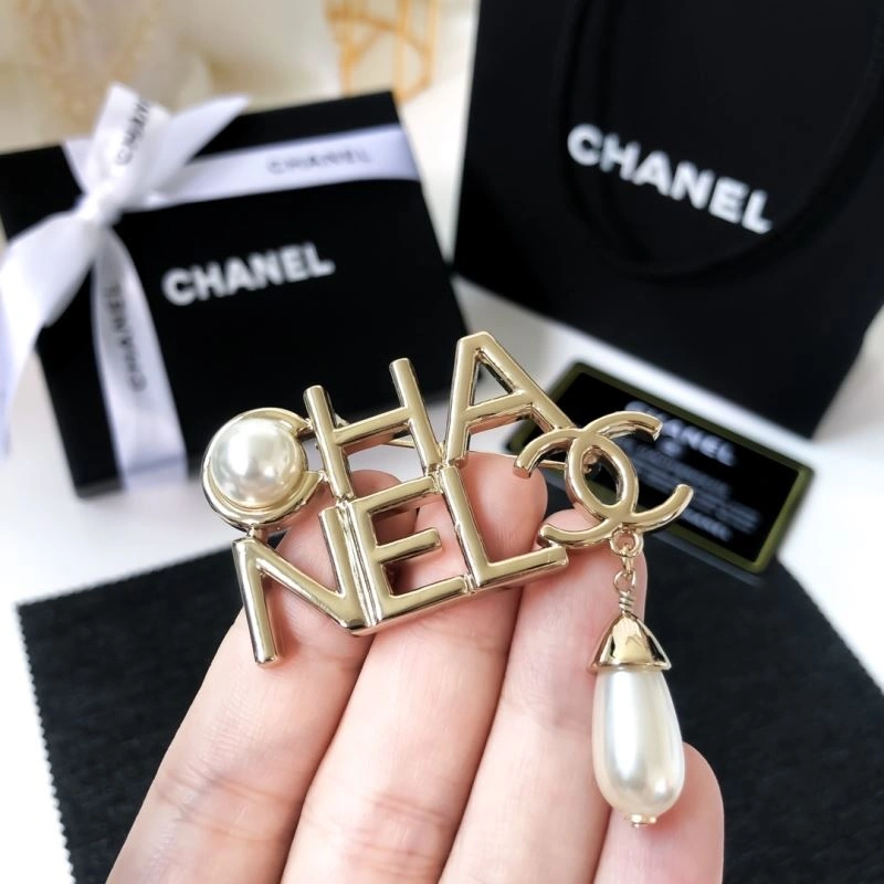 Real Chanel Brooches