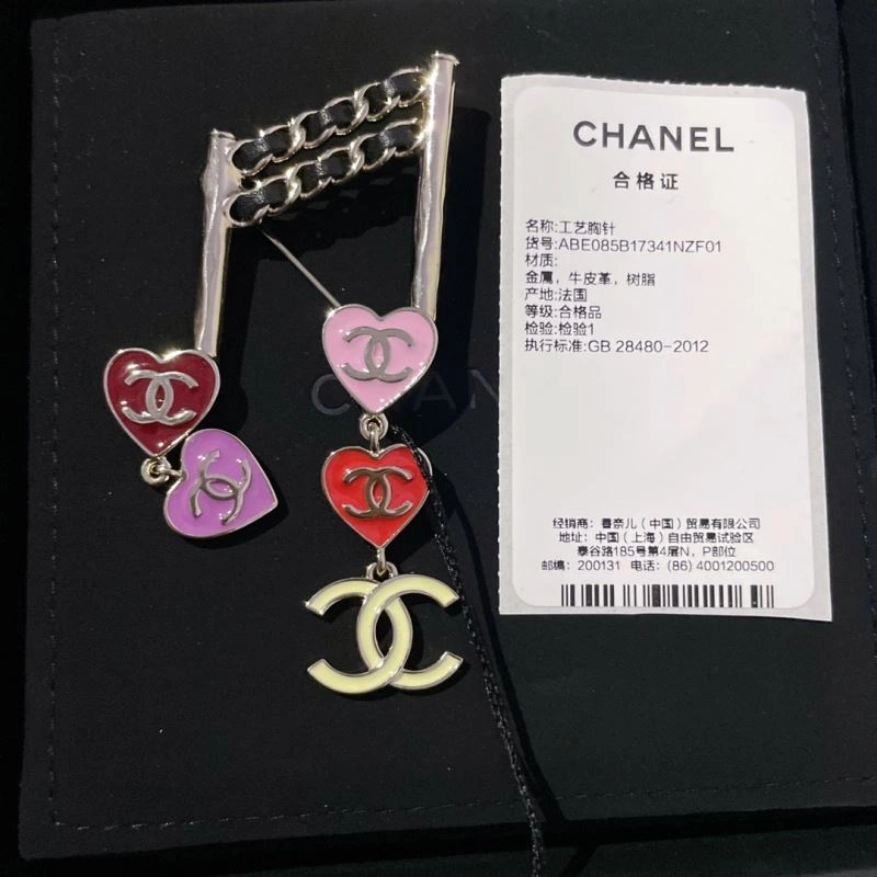 Real Chanel Brooches