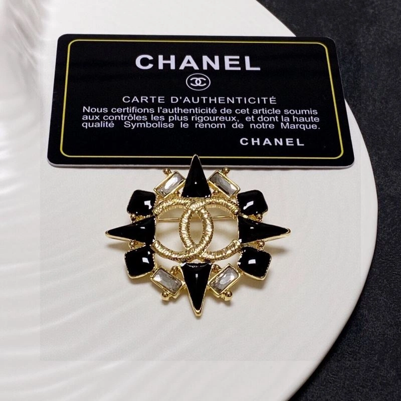 Brand-authenticated Chanel Brooches