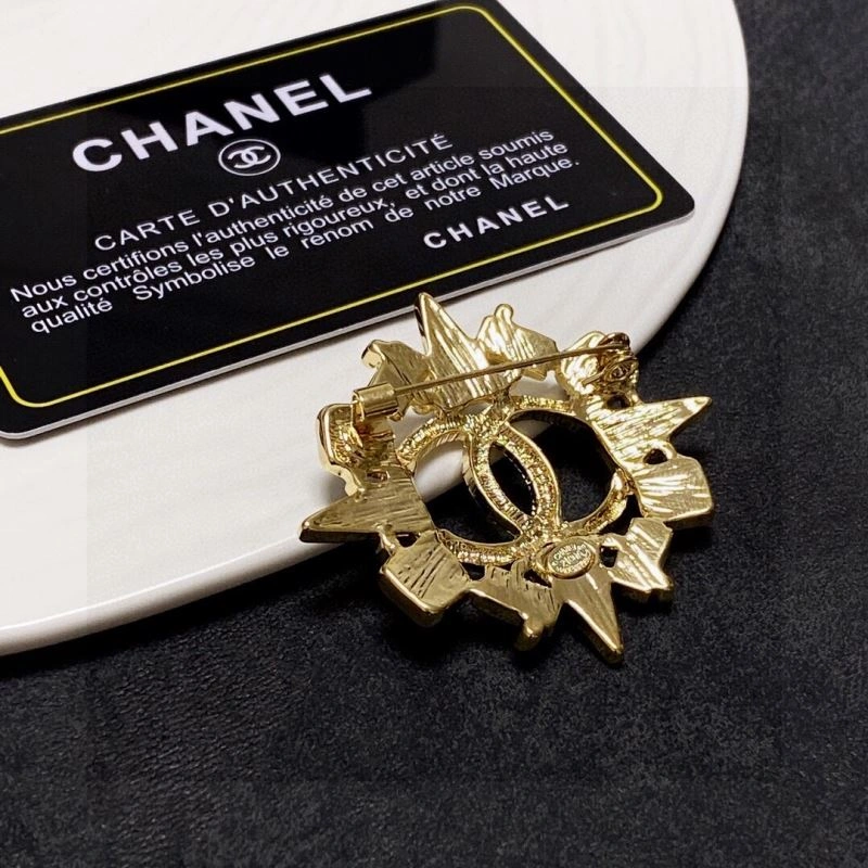 Brand-authenticated Chanel Brooches