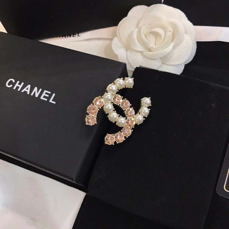 Brand-authenticated Chanel Brooches