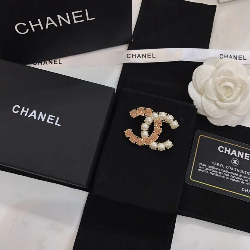 Brand-authenticated Chanel Brooches
