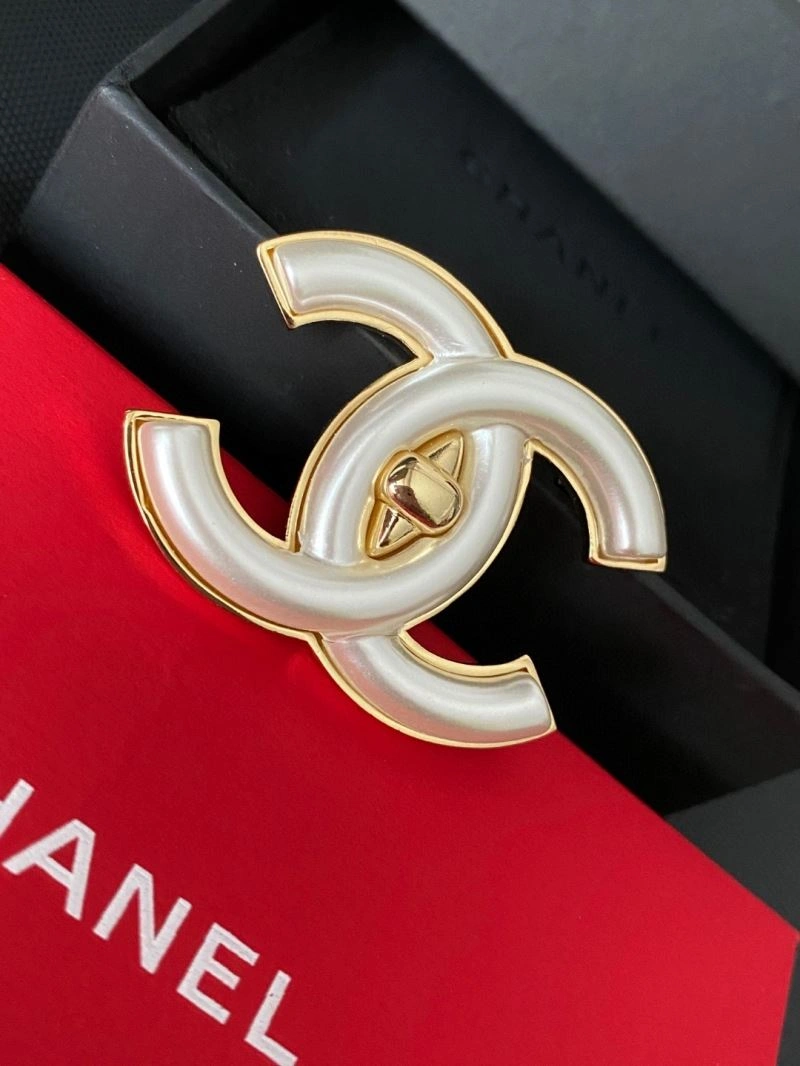 Brand-authenticated Chanel Brooches