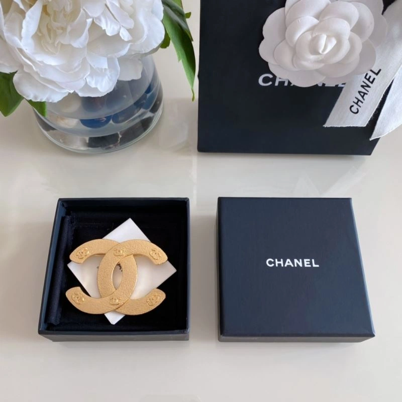 Brand-authenticated Chanel Brooches