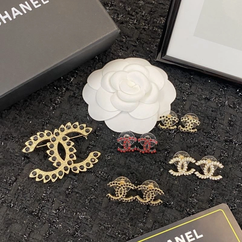 Authentic Chanel Brooches