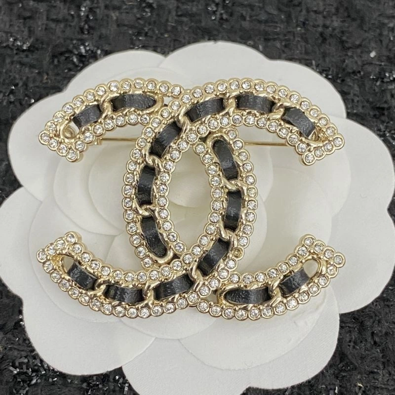 Brand-authenticated Chanel Brooches