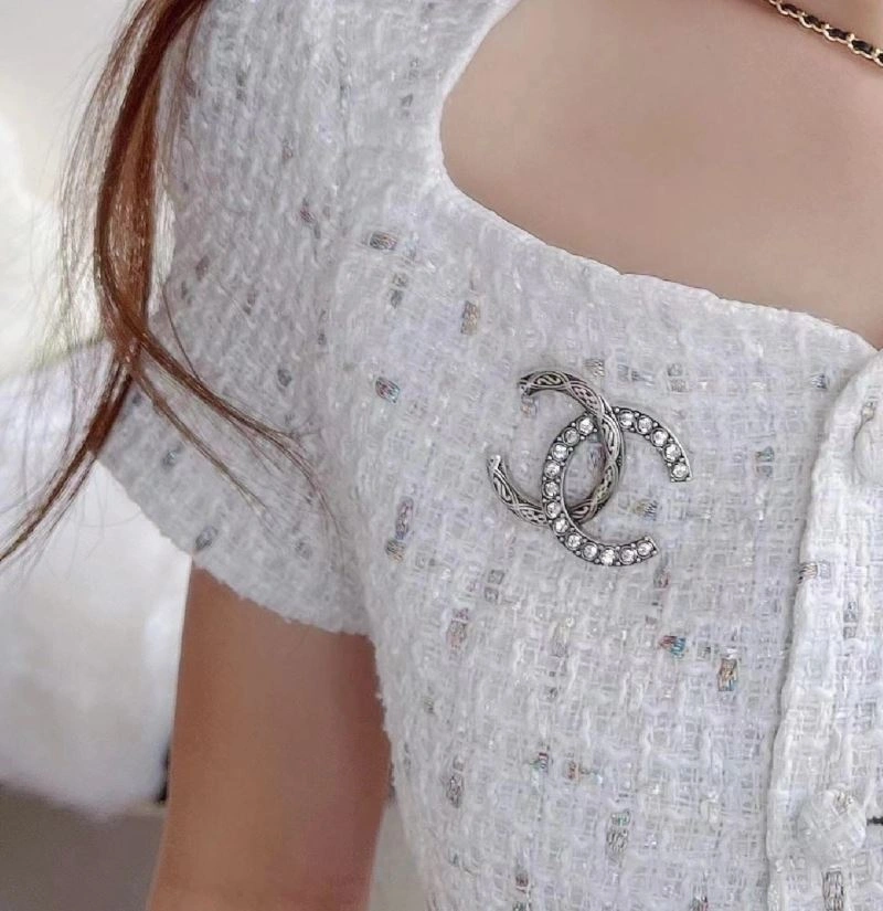 Real Chanel Brooches