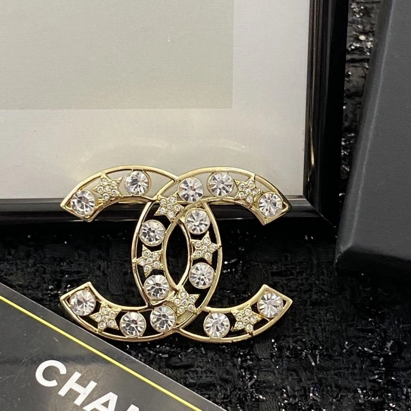Real Chanel Brooches