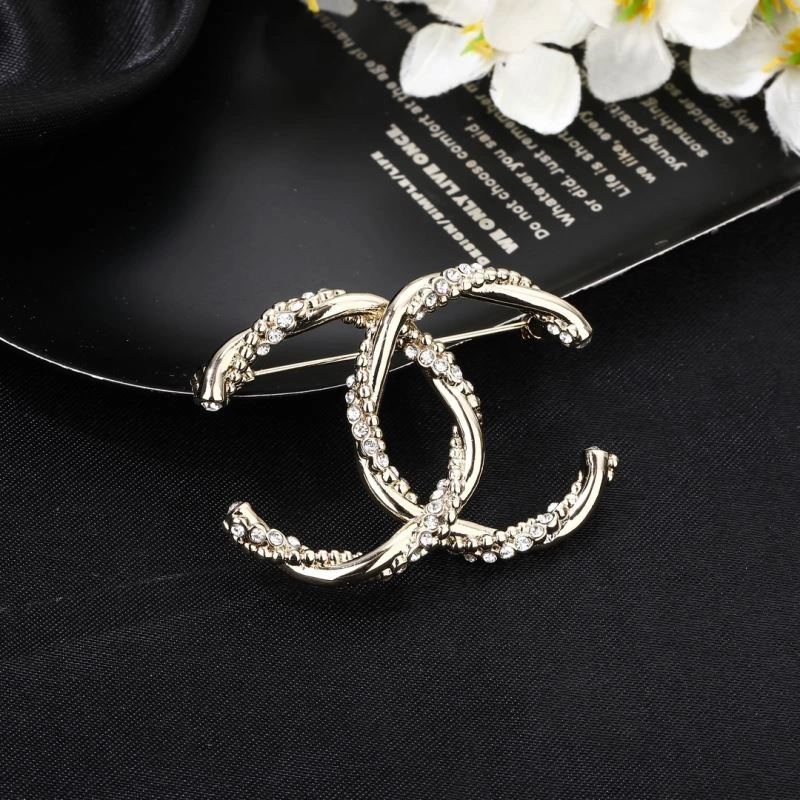 Real Chanel Brooches
