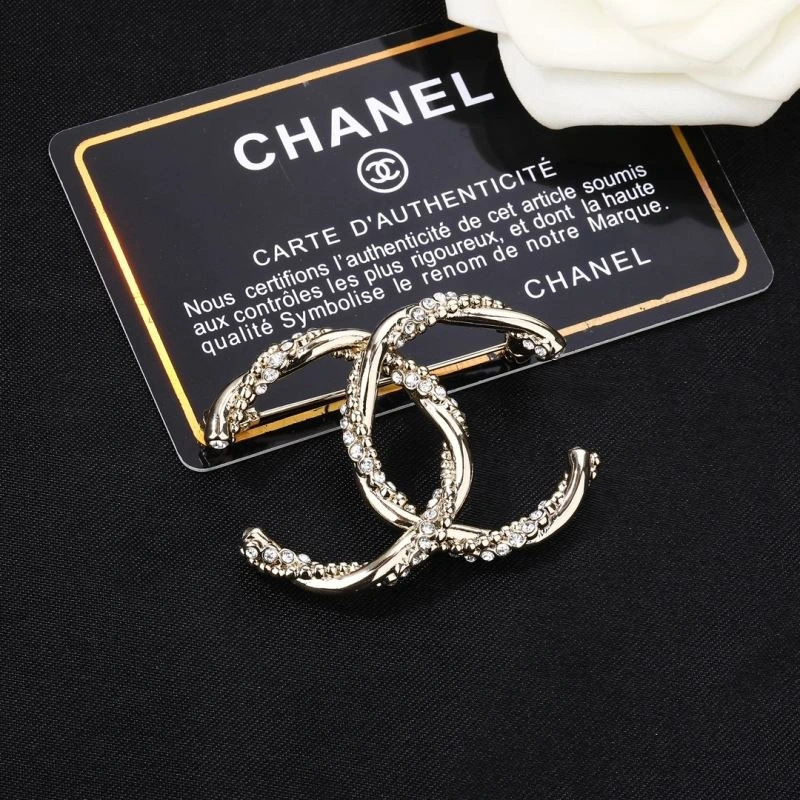 Real Chanel Brooches