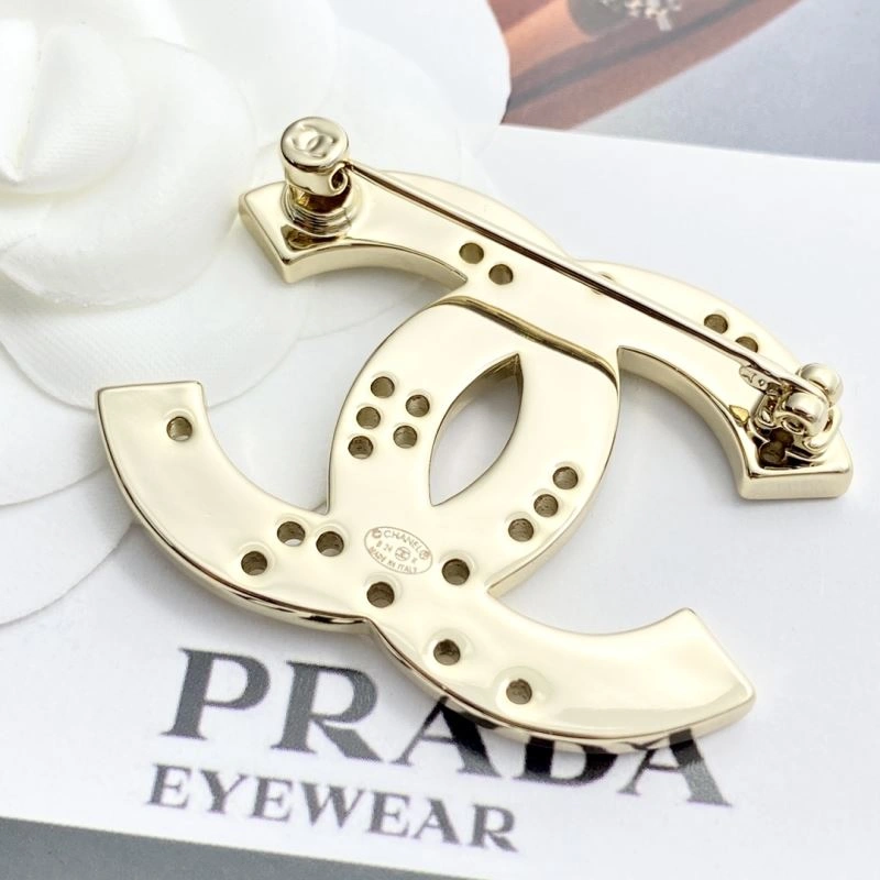 Brand-authenticated Chanel Brooches