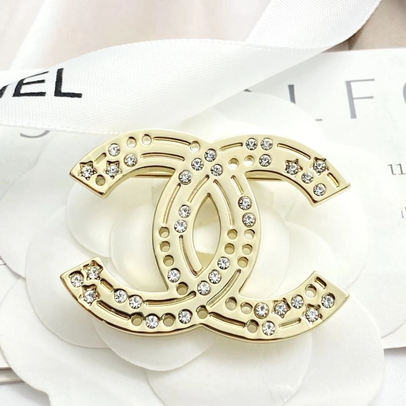 Brand-authenticated Chanel Brooches