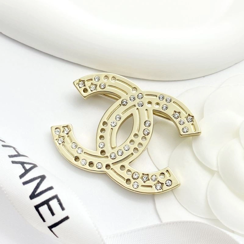 Brand-authenticated Chanel Brooches