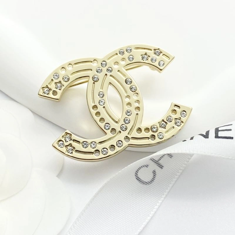Brand-authenticated Chanel Brooches