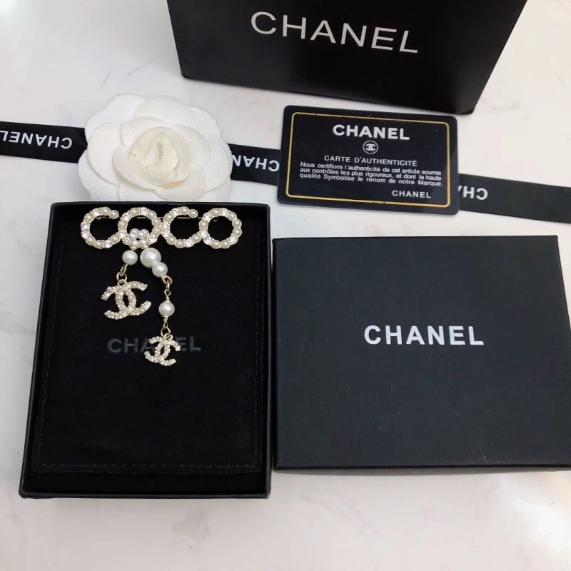 Authentic Chanel Brooches
