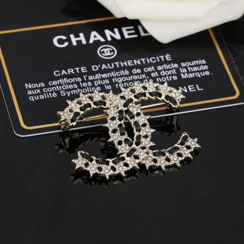 Brand-authenticated Chanel Brooches