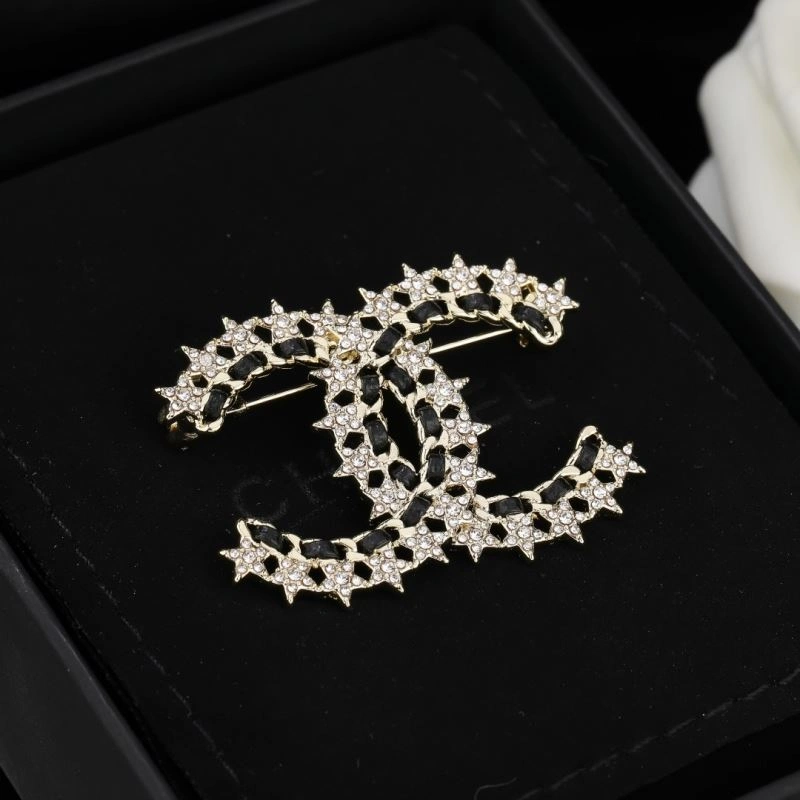 Brand-authenticated Chanel Brooches