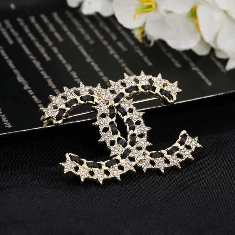 Brand-authenticated Chanel Brooches