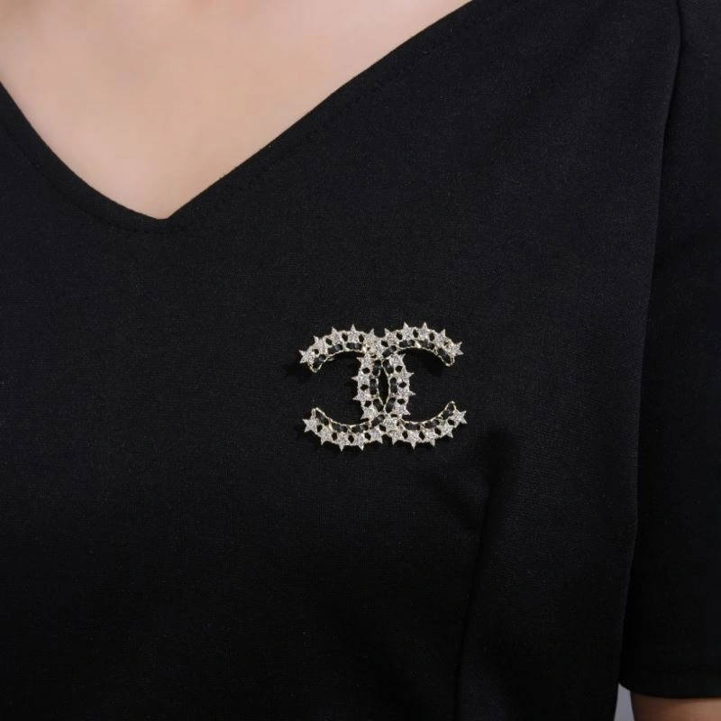Brand-authenticated Chanel Brooches