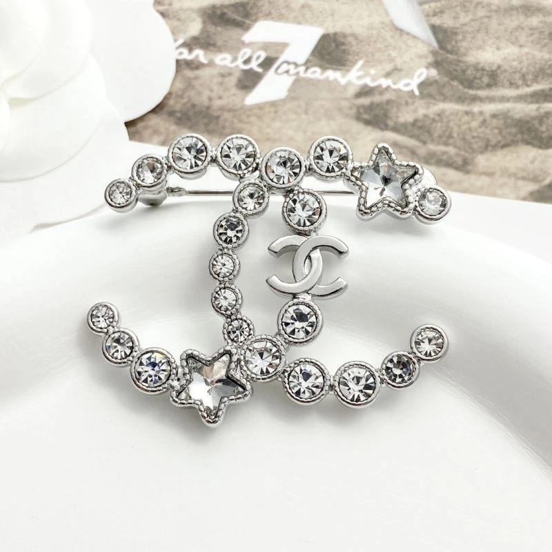 Brand-authenticated Chanel Brooches