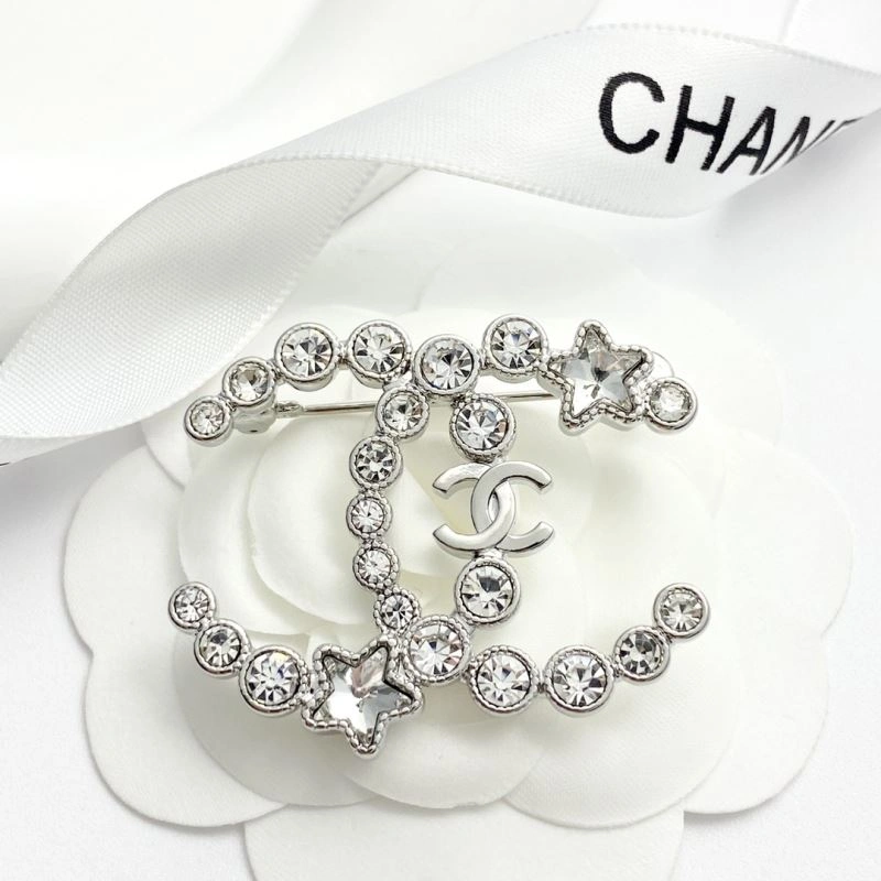 Brand-authenticated Chanel Brooches