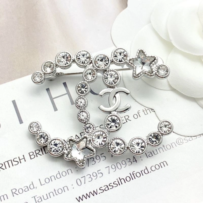 Brand-authenticated Chanel Brooches