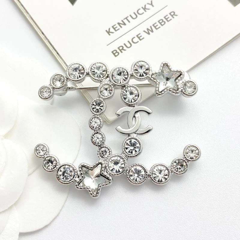 Brand-authenticated Chanel Brooches