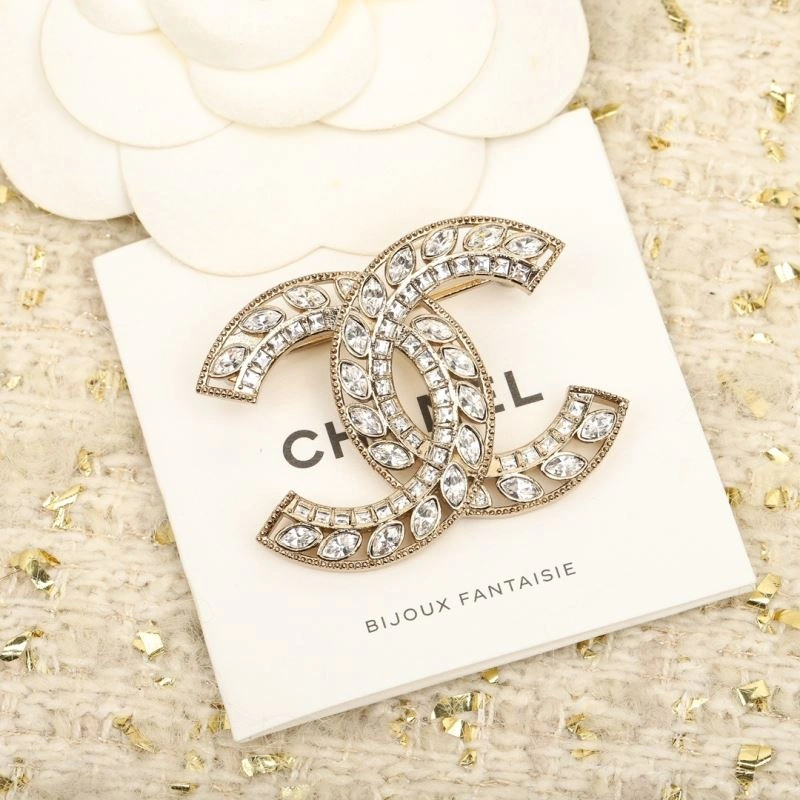 Brand-authenticated Chanel Brooches