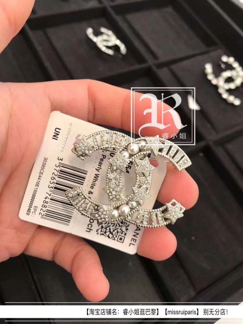 Authentic Chanel Brooches
