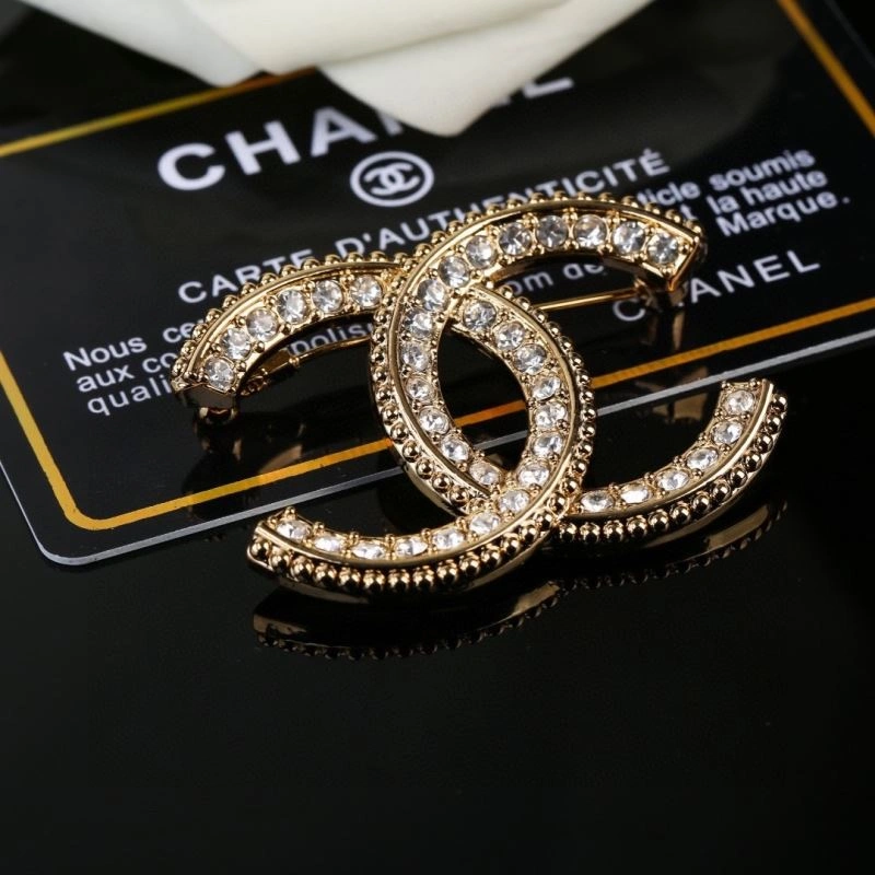 Brand-authenticated Chanel Brooches