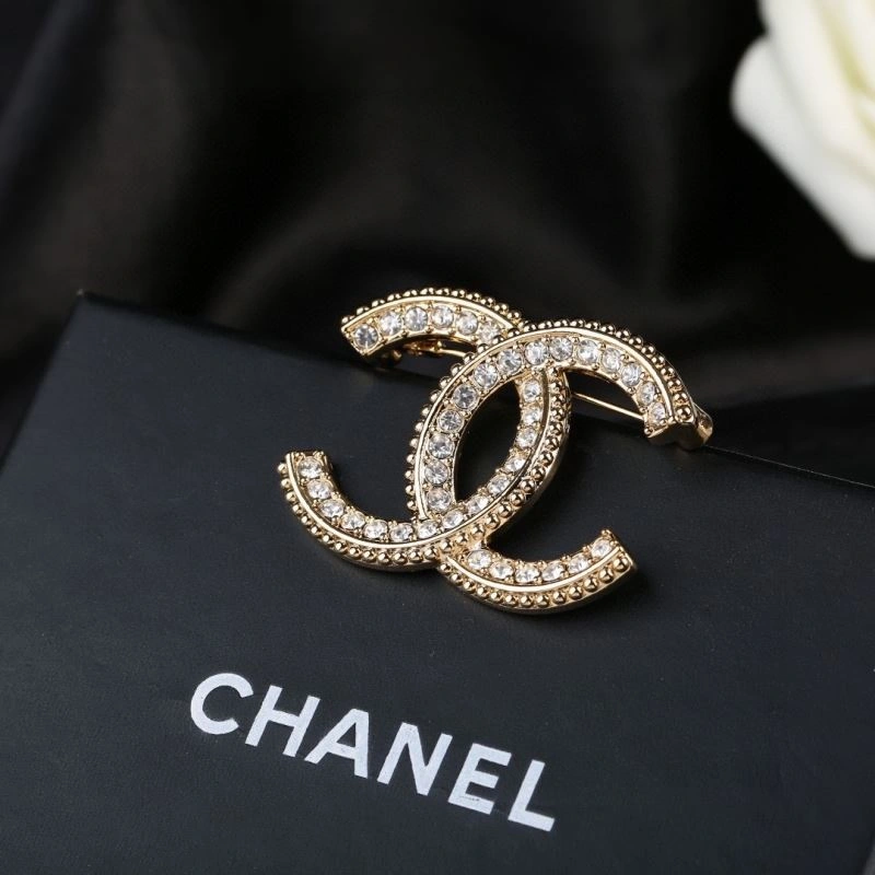 Brand-authenticated Chanel Brooches