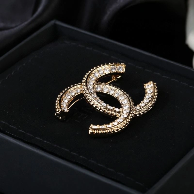 Brand-authenticated Chanel Brooches