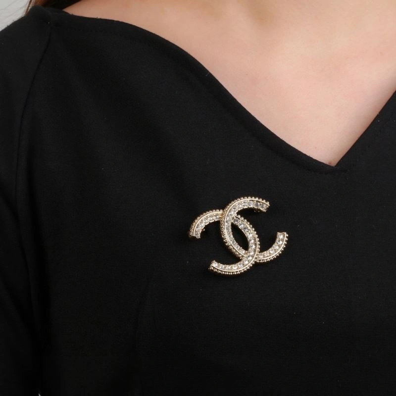 Brand-authenticated Chanel Brooches