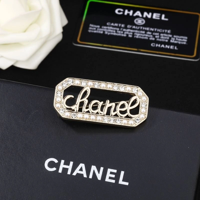 Brand-authenticated Chanel Brooches