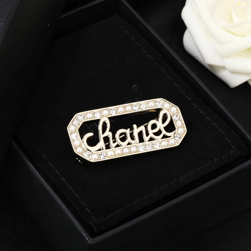 Brand-authenticated Chanel Brooches