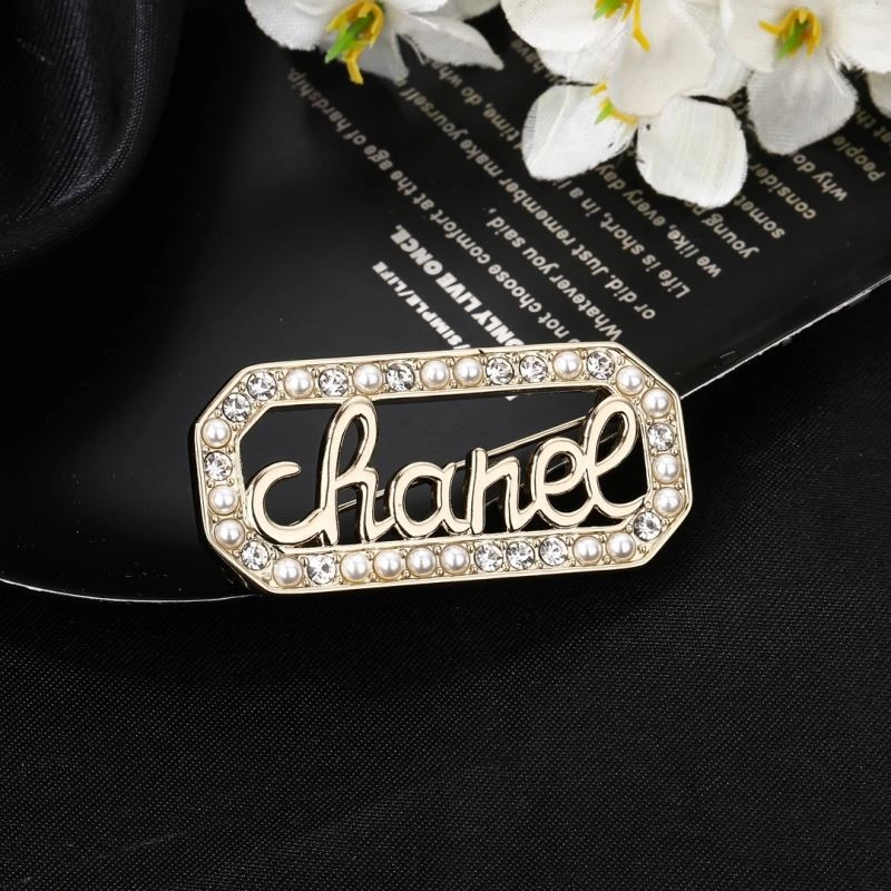 Brand-authenticated Chanel Brooches