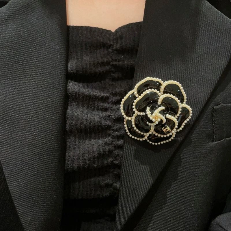 Brand-authenticated Chanel Brooches