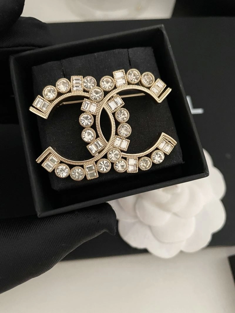 Real Chanel Brooches