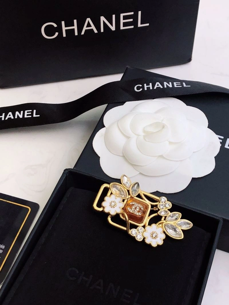 Brand-authenticated Chanel Brooches
