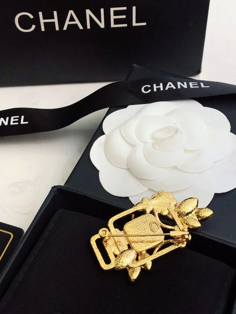 Brand-authenticated Chanel Brooches