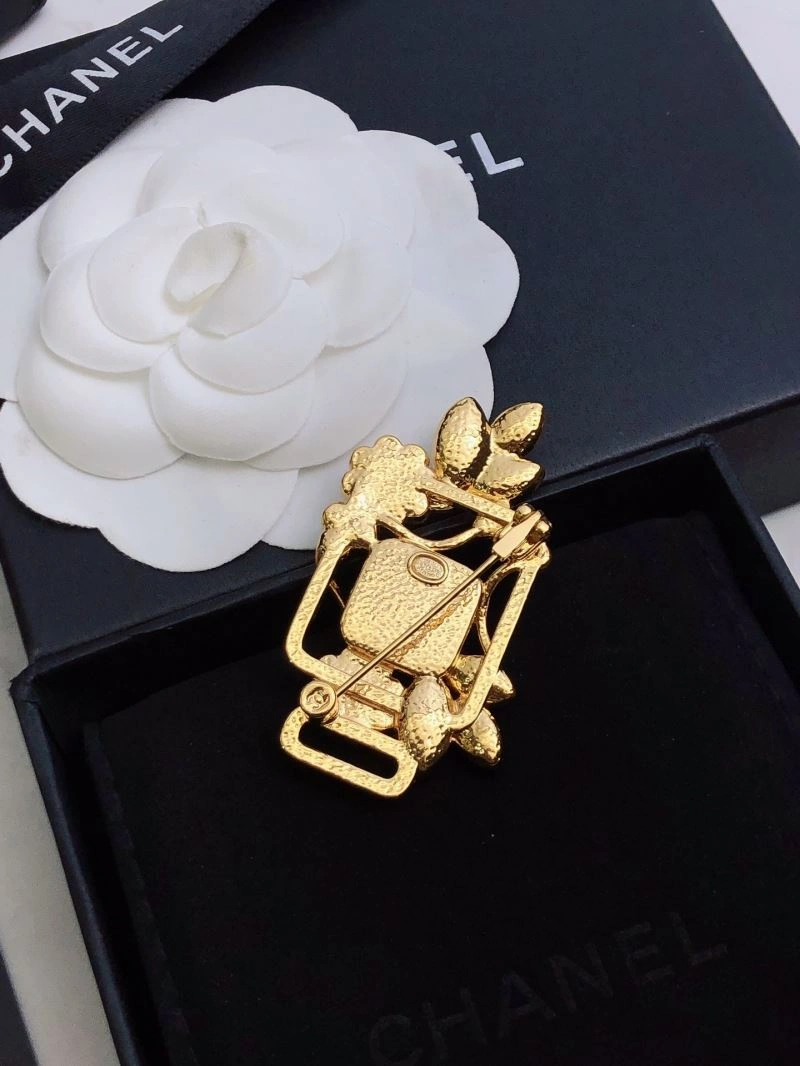 Brand-authenticated Chanel Brooches
