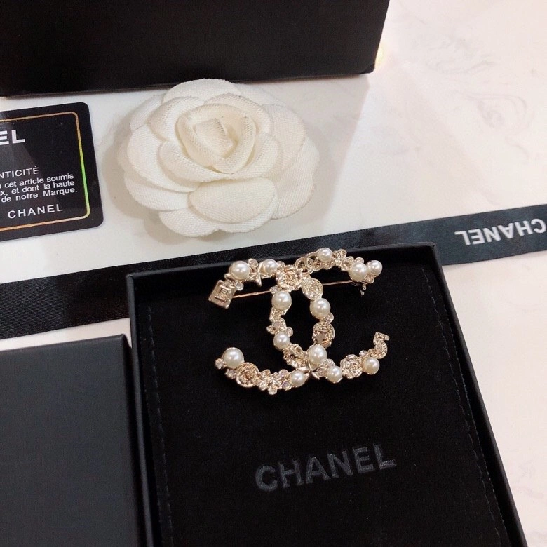 Authentic Chanel Brooches