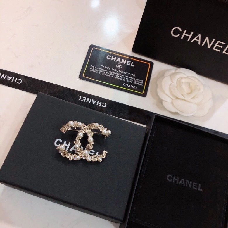 Authentic Chanel Brooches