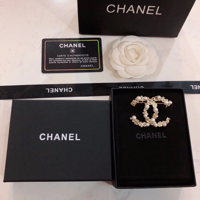 Authentic Chanel Brooches
