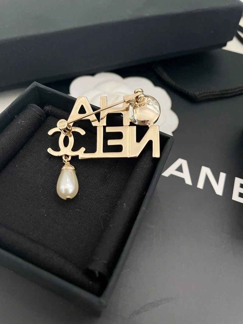 Real Chanel Brooches