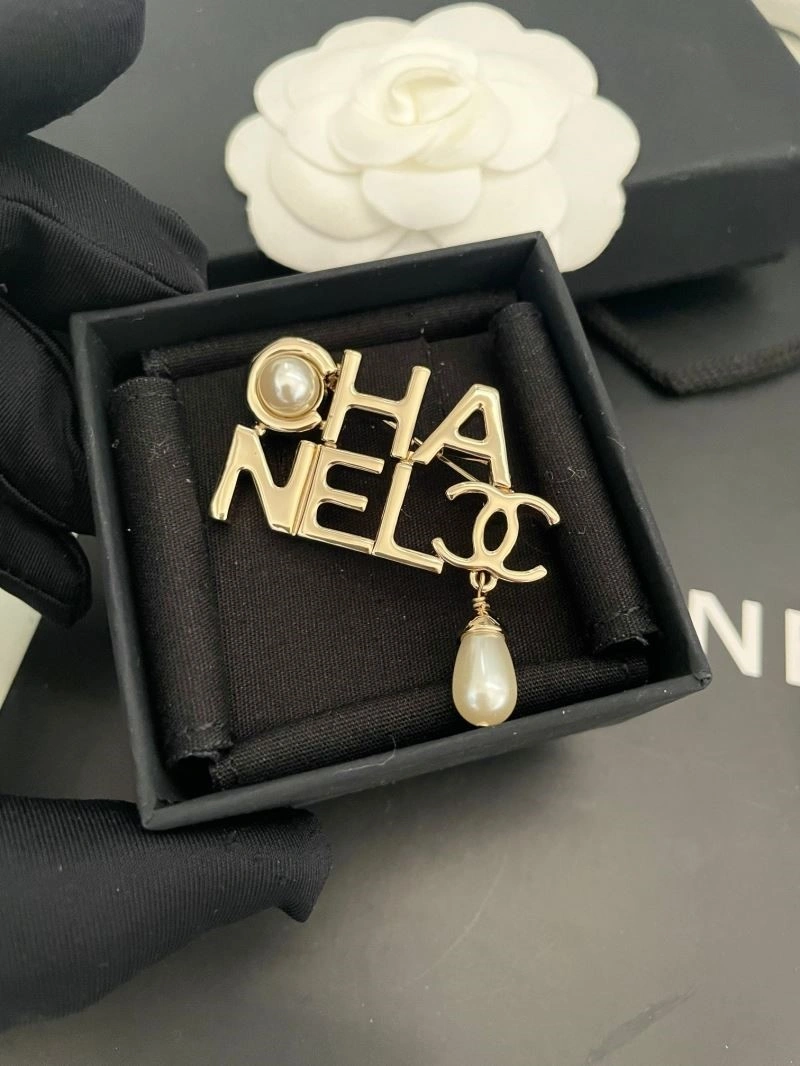 Real Chanel Brooches