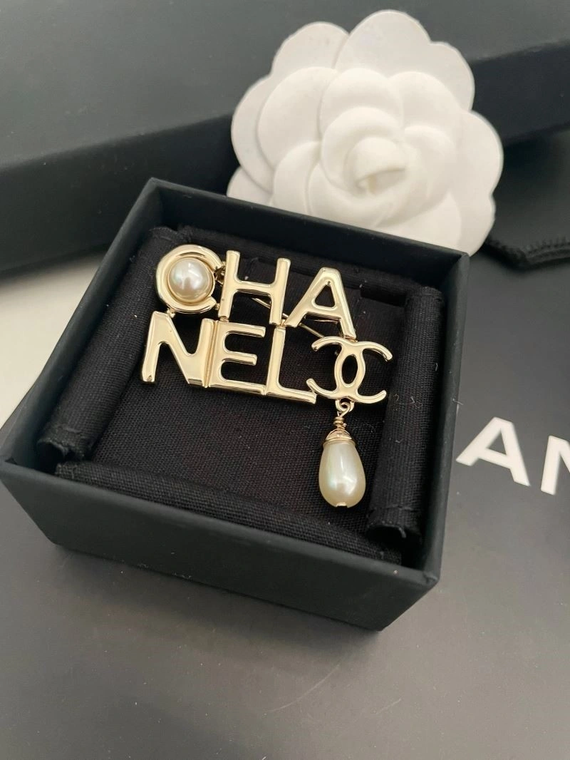 Real Chanel Brooches