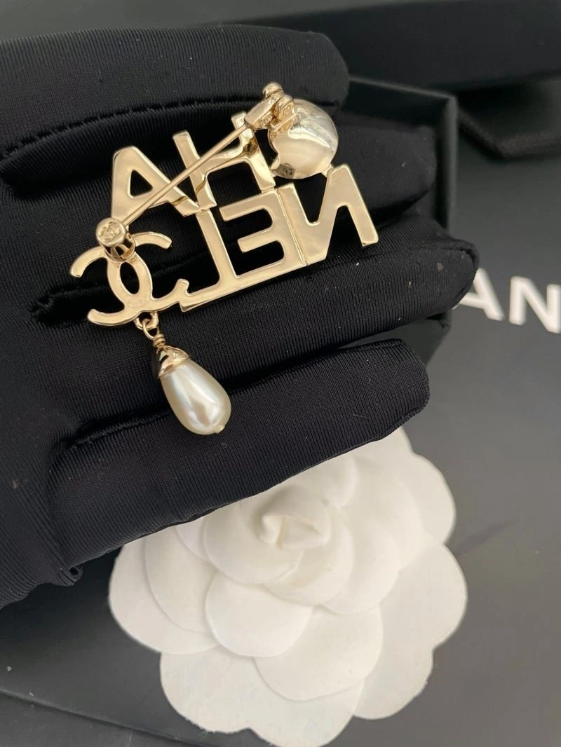 Real Chanel Brooches