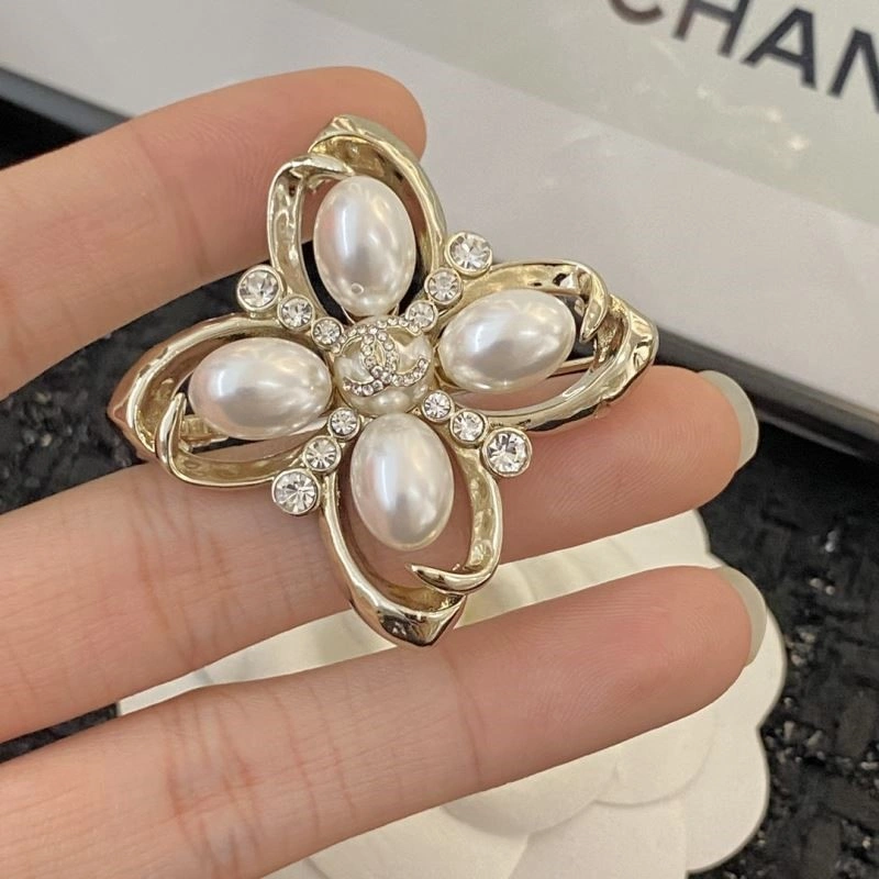 Brand-authenticated Chanel Brooches